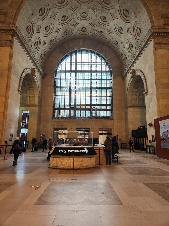 Union Station Downtown Toronto Editorial Stock Image - Image of ...