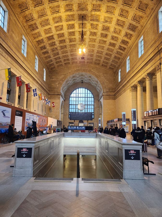 Union Station Downtown Toronto Stock Photo - Image of building, estate ...