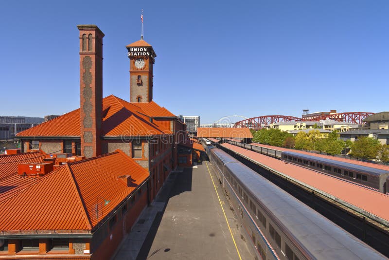 Union Station Portland Oregon. Stock Image - Image of northwest ...