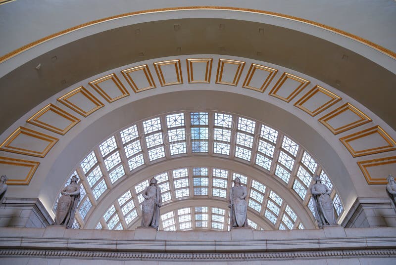 Union Station, Washington Dc. Stock Photo - Image of commute, railway ...