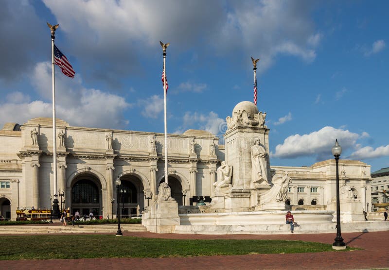 Union Station Washington DC Editorial Photo - Image of american ...