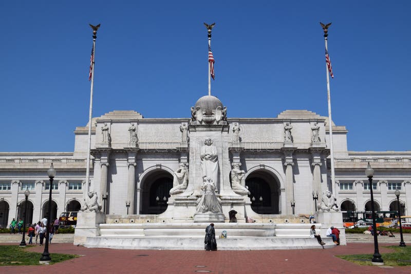Union Station in Washington DC Editorial Stock Photo - Image of ground ...