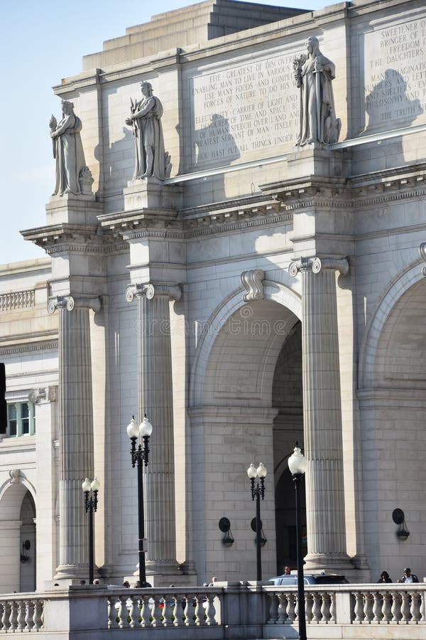 Union Station in Washington, DC Editorial Photography - Image of rail ...