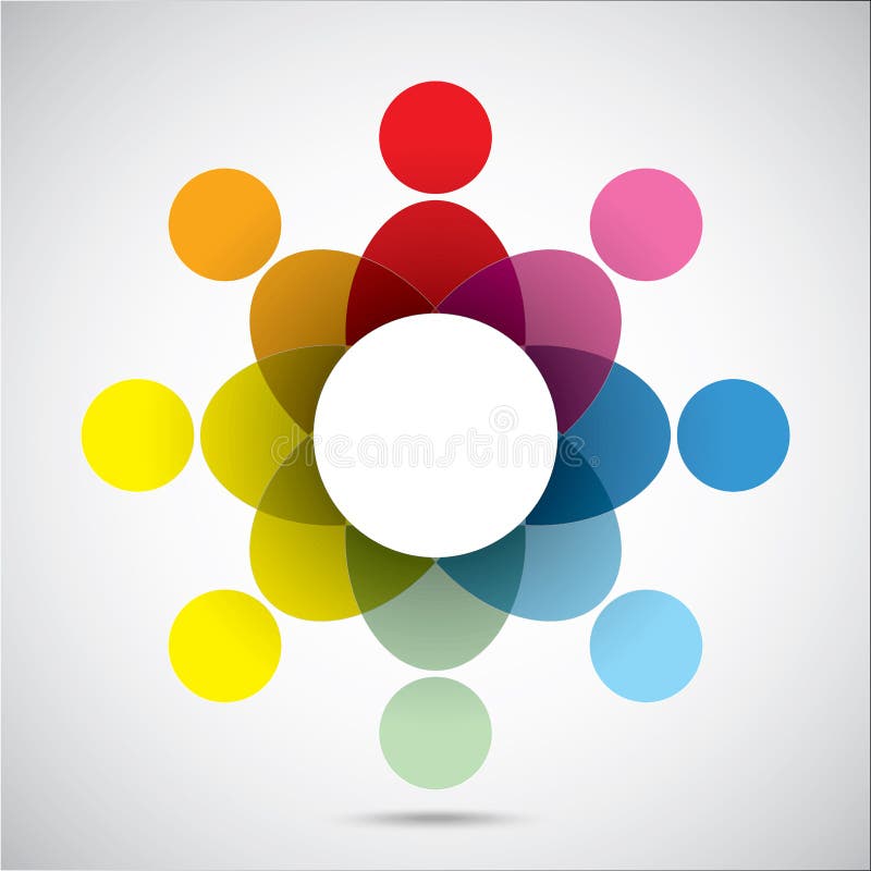 Union symbol stock vector. Illustration of interaction - 46861389