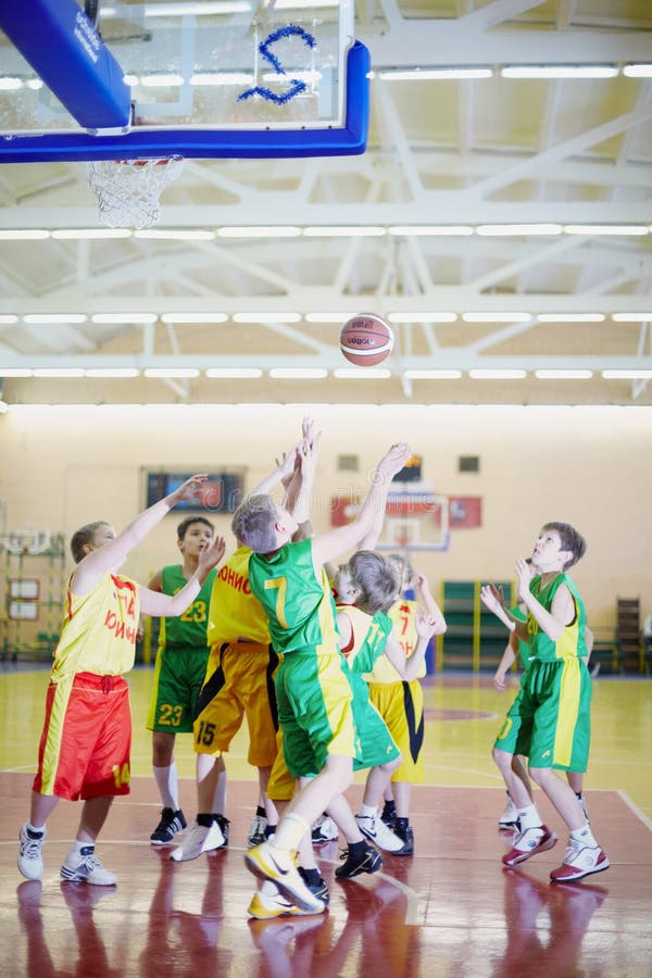 UNION and Undefined Team Play the Basketball Editorial Image - Image of ...