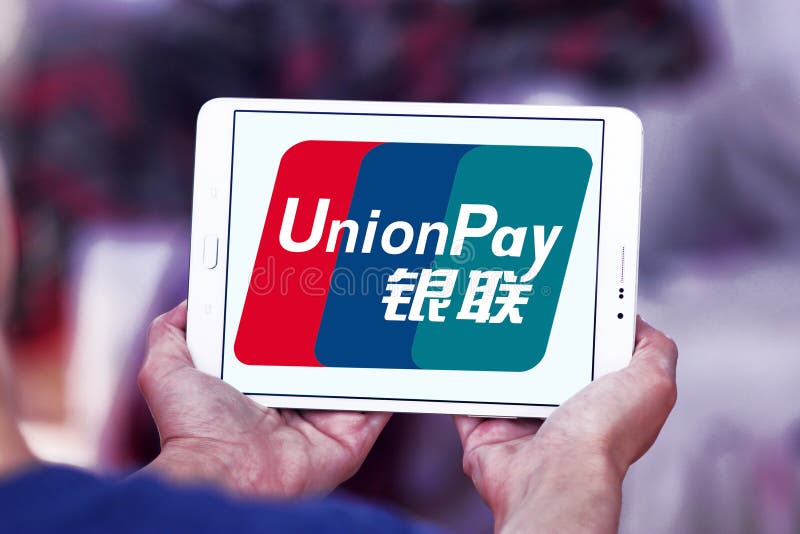 UnionPay-Logo redaktionelles foto. Bild von entdecken - 94149251