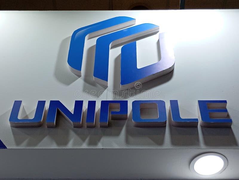 Unipole Sign at Philconstruct Expo in Pasay, Philippines Editorial ...