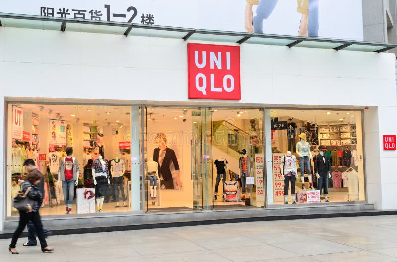 Uniqlo Fashion Clothing Store in Copenhagen, Denmark Editorial Image ...