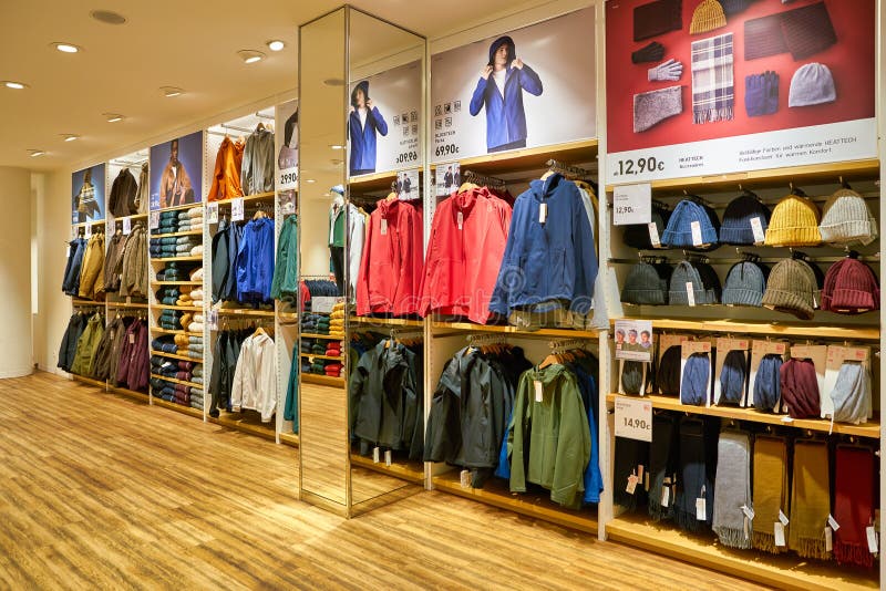 Interior Shot of Uniqlo Store in Berlin Editorial Stock Photo - Image ...