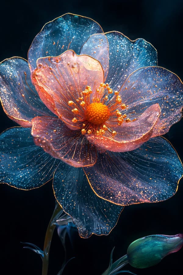 Unique Abstract Background Texture Created Using Generative AI. Stock ...