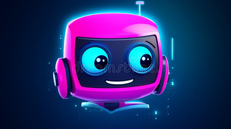 Unique Abstract Chatbot Icon Design with Speech Talk Bubble Element ...