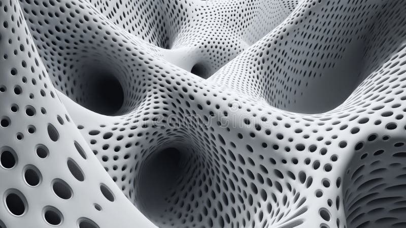 Unique Abstract Design Showcasing Intricate Patterns of Light and ...