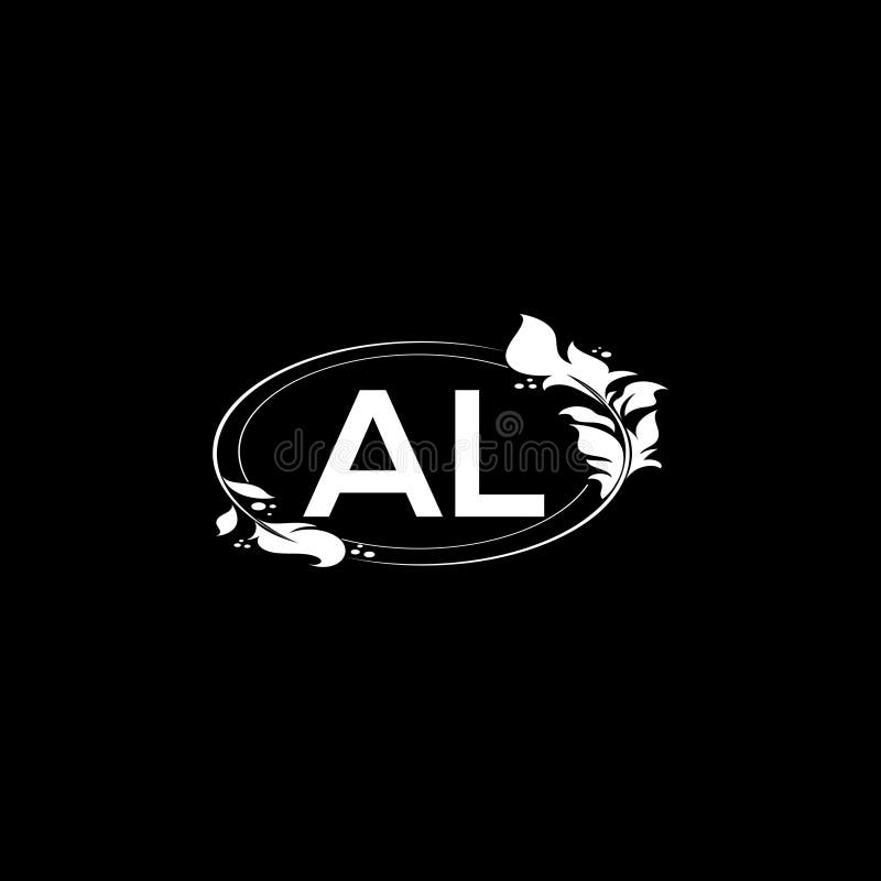 Al Circle Unique Abstract Geometric Logo Design Stock Vector ...