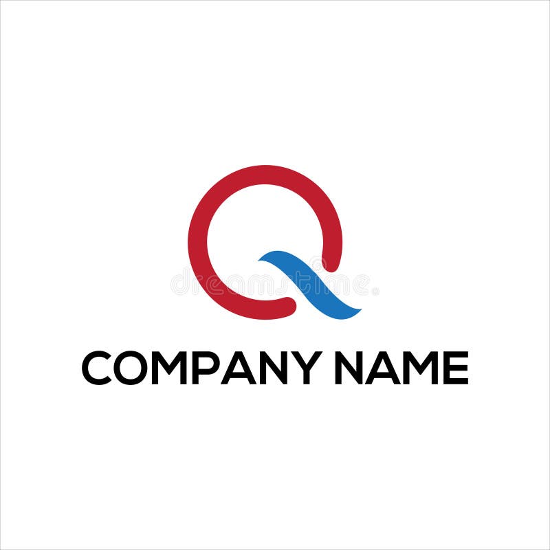 Q Creative Unique Abstract Modern Geometric Vector Symbol Font Logo ...