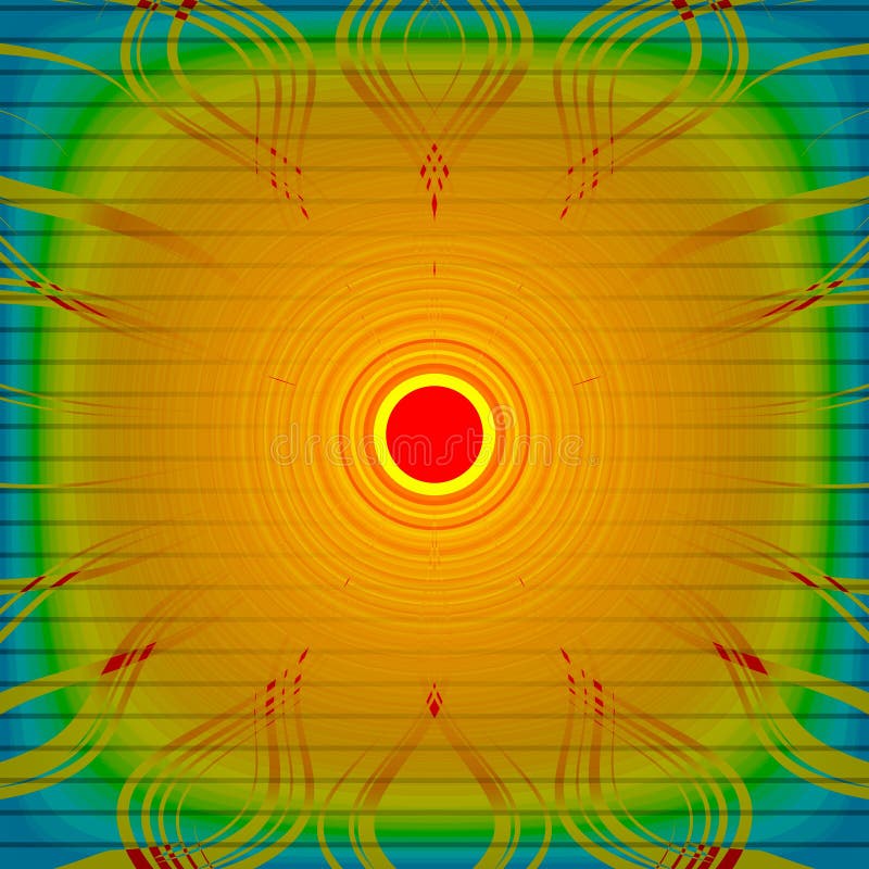 Unique Abstract Multi Colored Background. Background with Various Lines ...