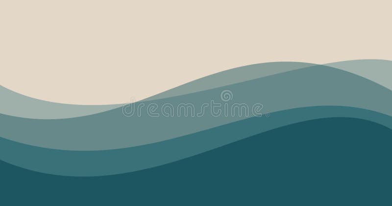 Abstract Ocean Waves Background Looping Animation Stock Video - Video ...
