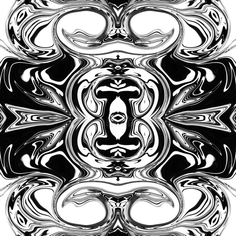 Unique, abstract pattern stock illustration. Illustration of artistic ...
