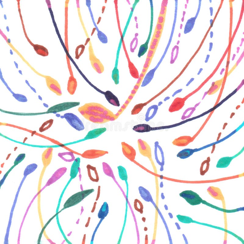 Unique, abstract pattern stock illustration. Illustration of background ...