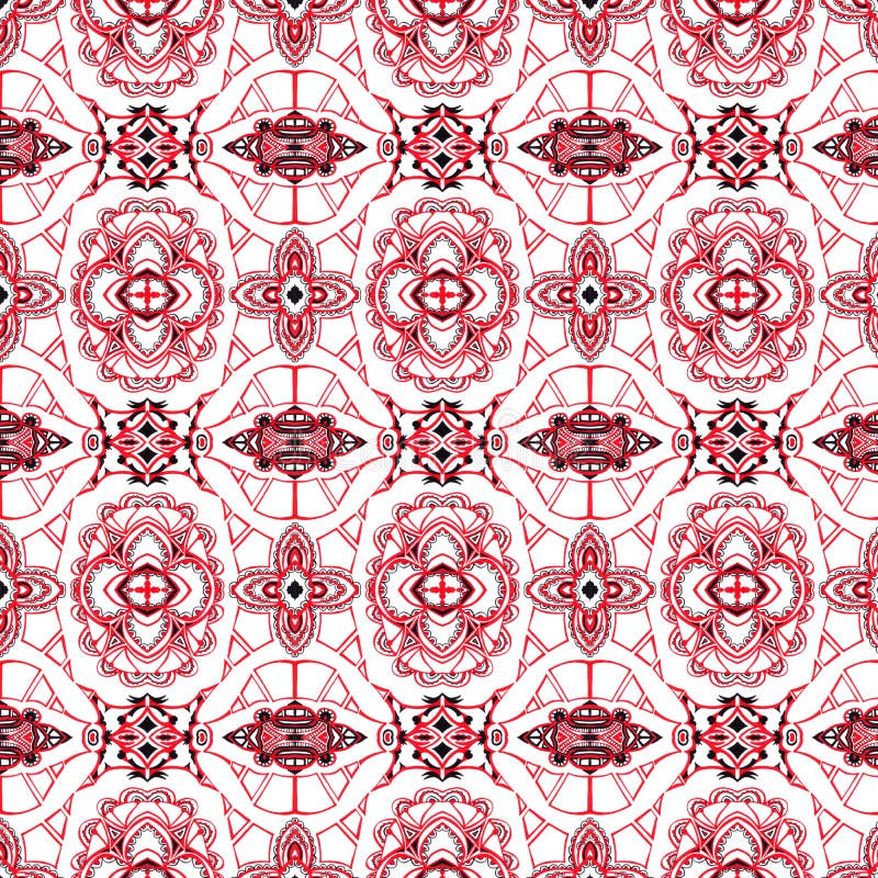 Unique, abstract pattern stock illustration. Illustration of design ...