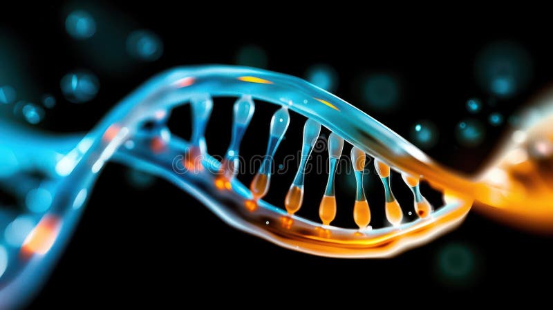 Unique Abstract Wallpaper Featuring a Retro Modern DNA Structure and ...