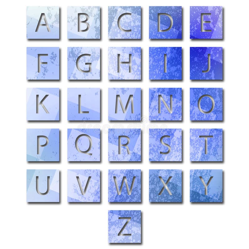 Unique alphabet set stock illustration. Illustration of brown - 32491612