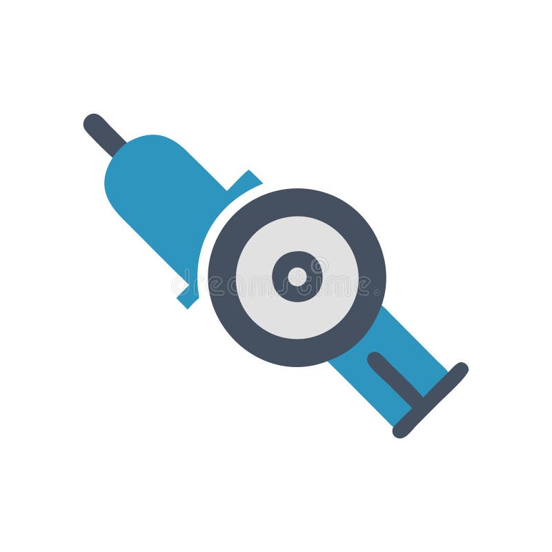 Unique Angle Grinder Design Vector Stock Vector - Illustration of ...