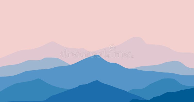 Blue Gradation Curved Line Abstract Background Animation Stock Footage ...