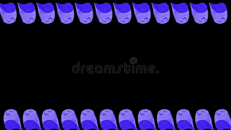 An Unique Animated Frame with Characters and Items. Stock Video - Video ...