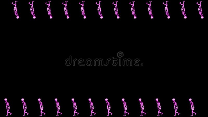 An Unique Animated Frame with Characters and Items. Stock Video - Video ...