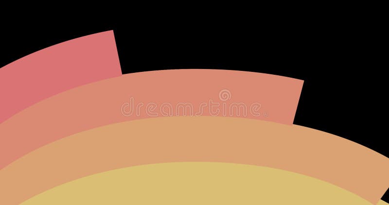 Animated Transition Layered Background with Bright Red Gradient ...