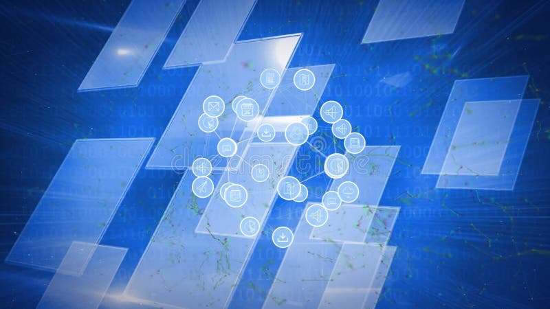 Unique Animation of Connecting Dots with Global Communications and ...