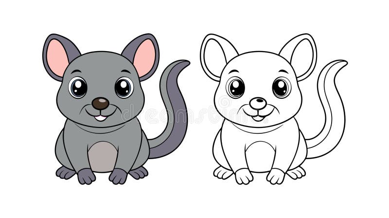 Unique Antechinus Illustration for Coloring Fun Stock Photo - Image of ...