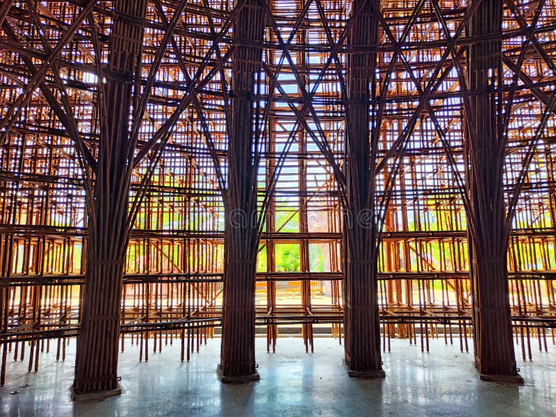 Intricate Bamboo Framework Stock Photos - Free & Royalty-Free Stock ...