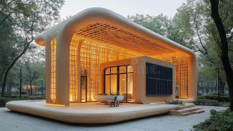 Innovative Ecofriendly Architecture Showcasing Sustainable Design in a ...