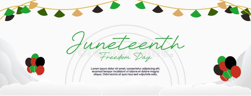 Unique Art for Juneteenth Celebrations Stock Vector - Illustration of ...