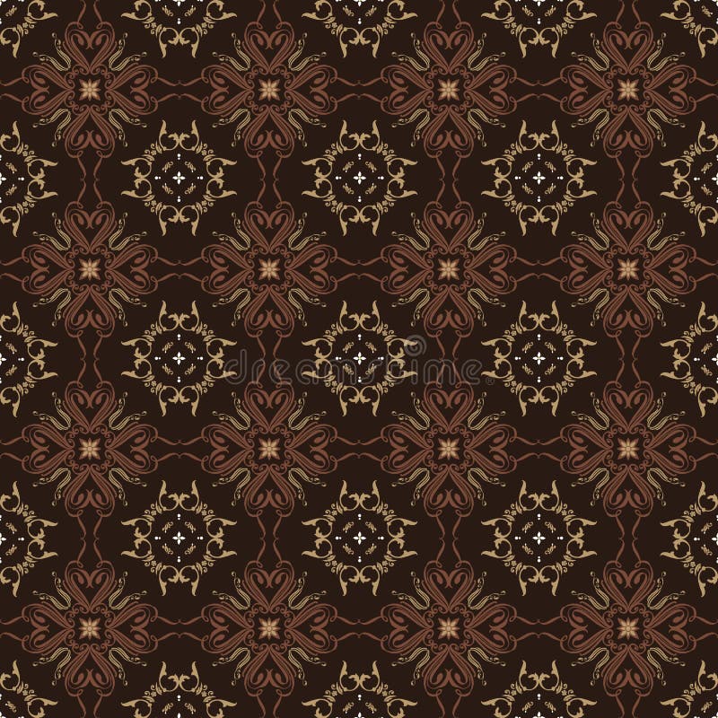 Unique Art Work of Circle Motifs on Batik Design with Simple Dark Brown ... Unique Art Work of Circle Motifs on Batik Design with Simple Dark Brown ...