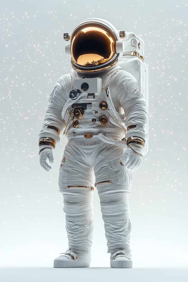 Unique Astronaut Suit Designed for Space Exploration Featuring Advanced ...