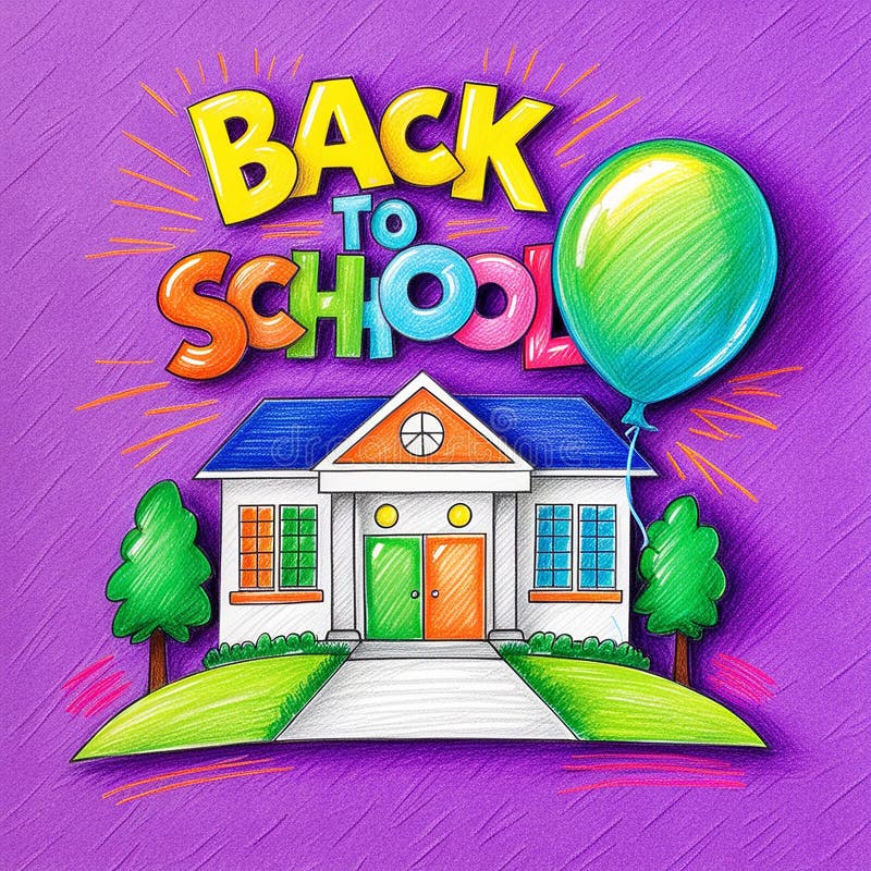 Unique Back To School Poster Designs Stock Illustration - Illustration ...