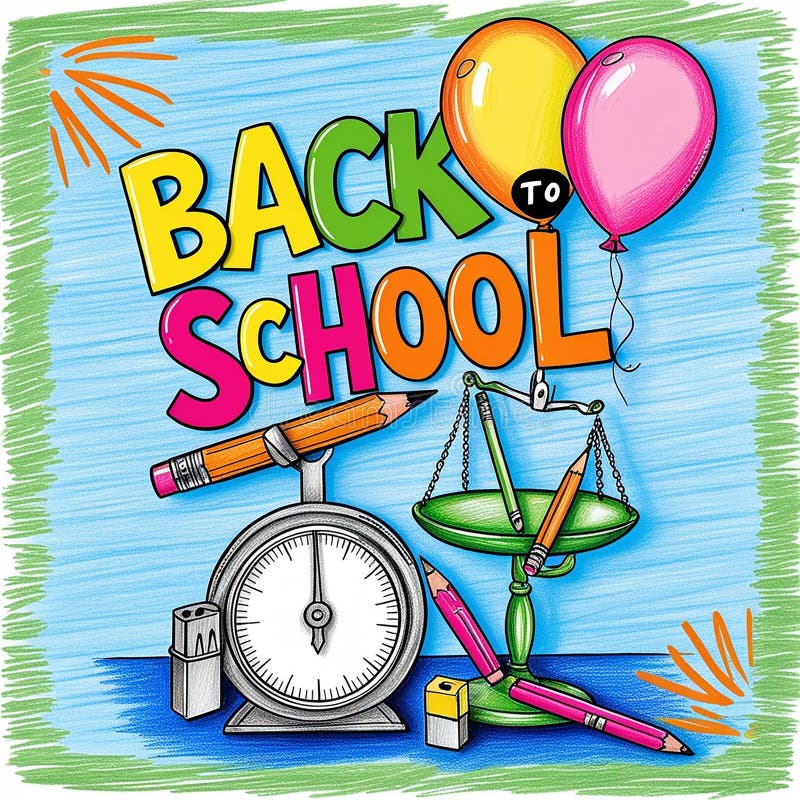 Unique Back To School Poster Designs Stock Illustration - Illustration ...