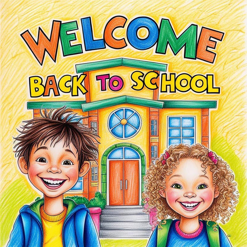 Unique Back To School Poster Designs Stock Illustration - Illustration ...