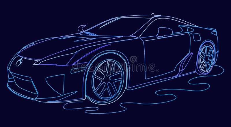 Lexus Car Stock Illustrations – 212 Lexus Car Stock Illustrations ...