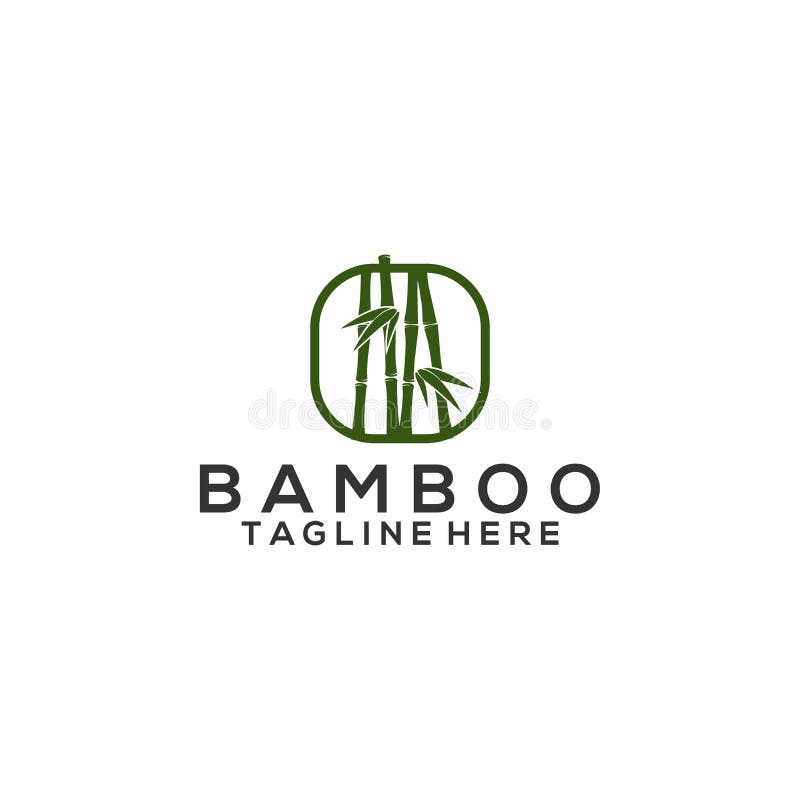 Bamboo Logo Concept for Business. Bamboo Logo Template Vector Stock ...