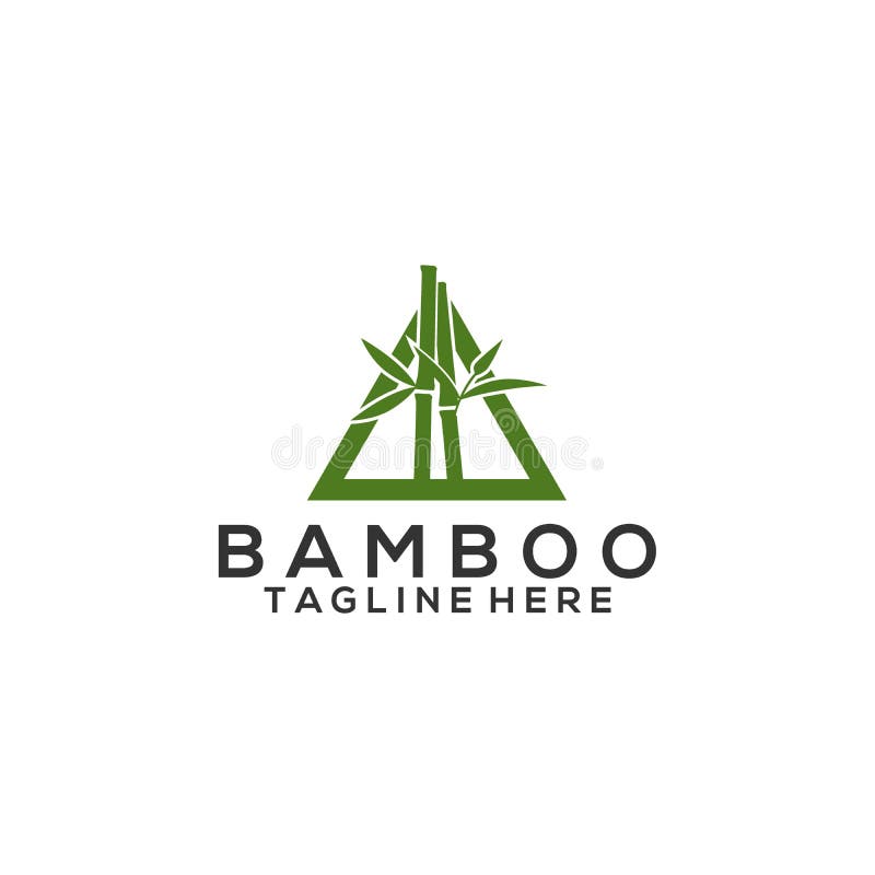 Bamboo Logo Concept for Business. Bamboo Logo Template Vector Stock ...