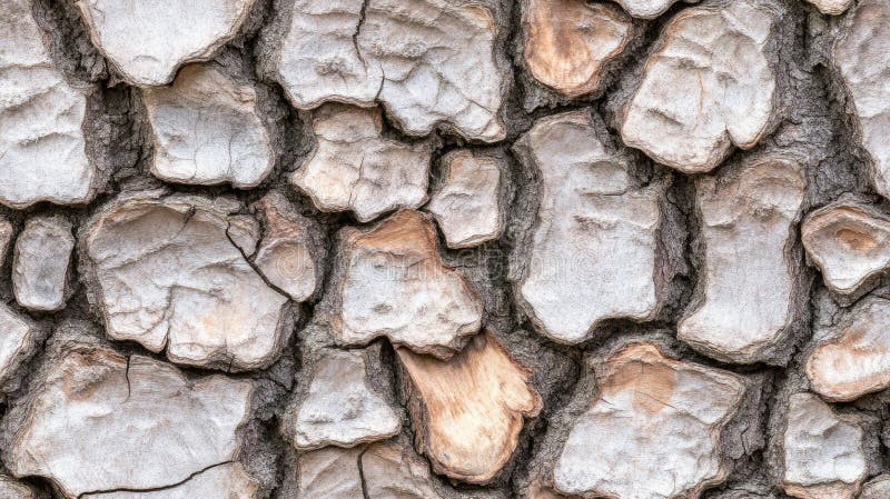 This Unique Bark Texture Showcases Vertical Grooves on a Tree ...