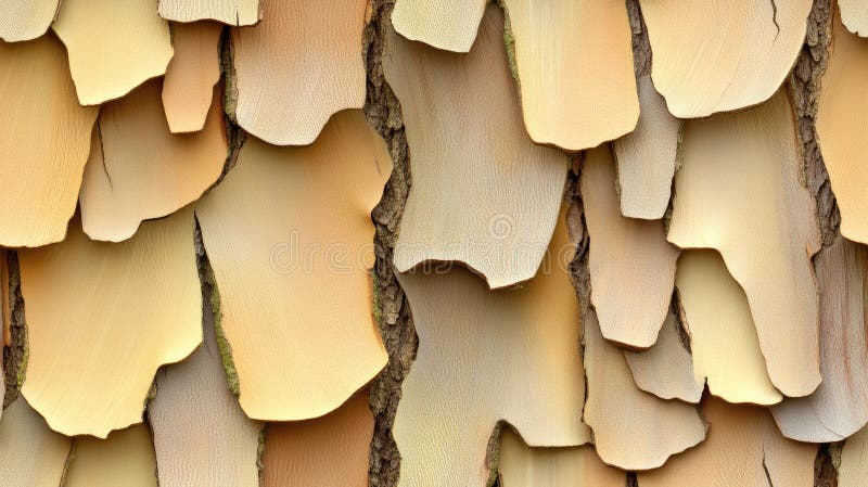 This Unique Bark Texture Showcases Vertical Grooves on a Tree ...