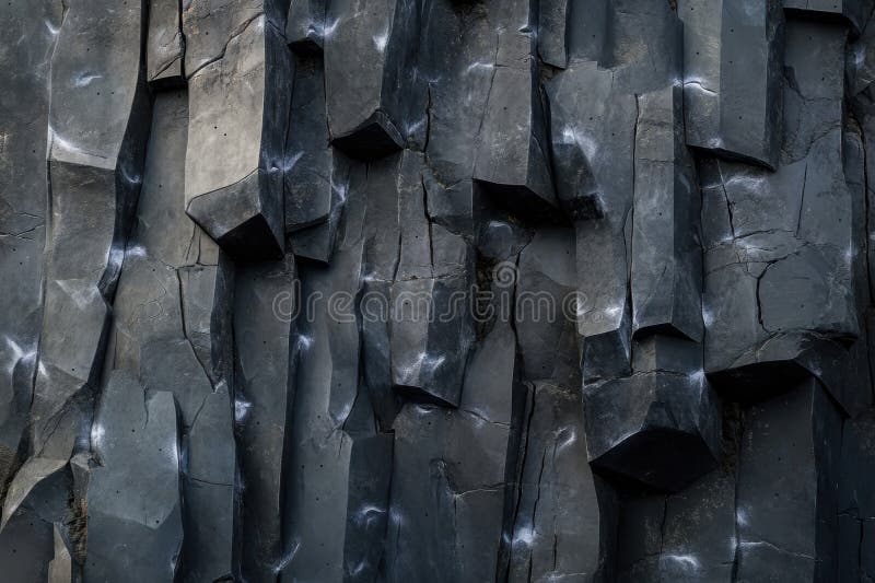 Unique Basalt Column Formations Showcasing Geological Beauty at a ...