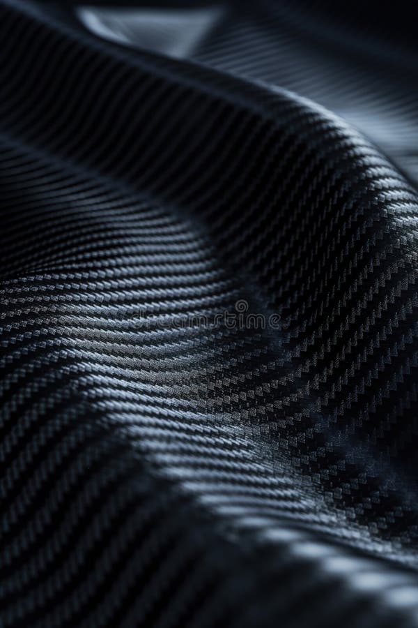 Carbon Fiber Fabric Texture Close-up. Unique Black White Pattern ...