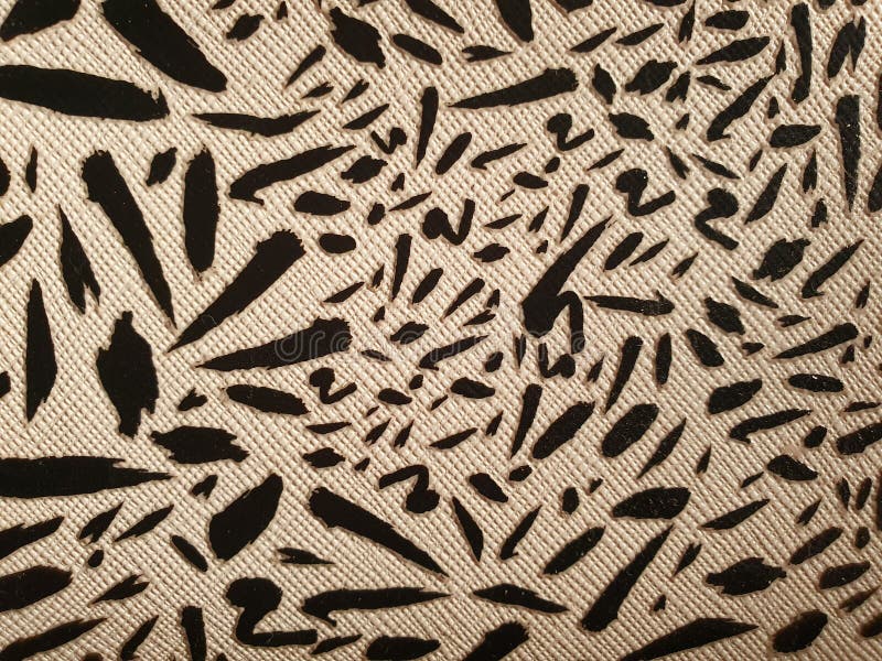 Unique Black and White Pattern Design Rough Texture Stock Photo - Image ...