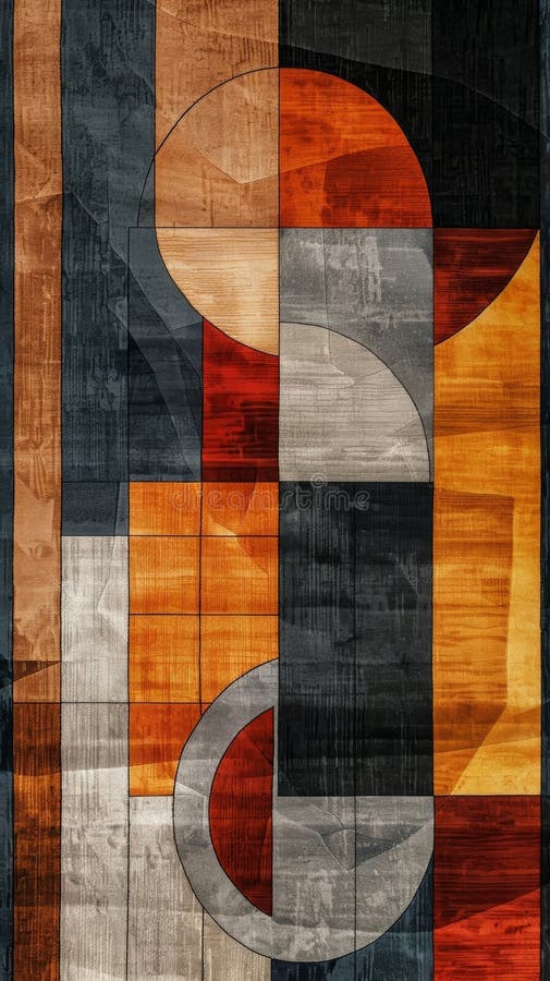 A Unique Blend of Circles Squares and Lines in an Asymmetrical Design ...