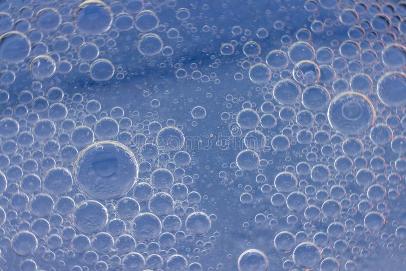 Unique Blue Bubble Texture with Abstract Patterns Stock Image - Image ...